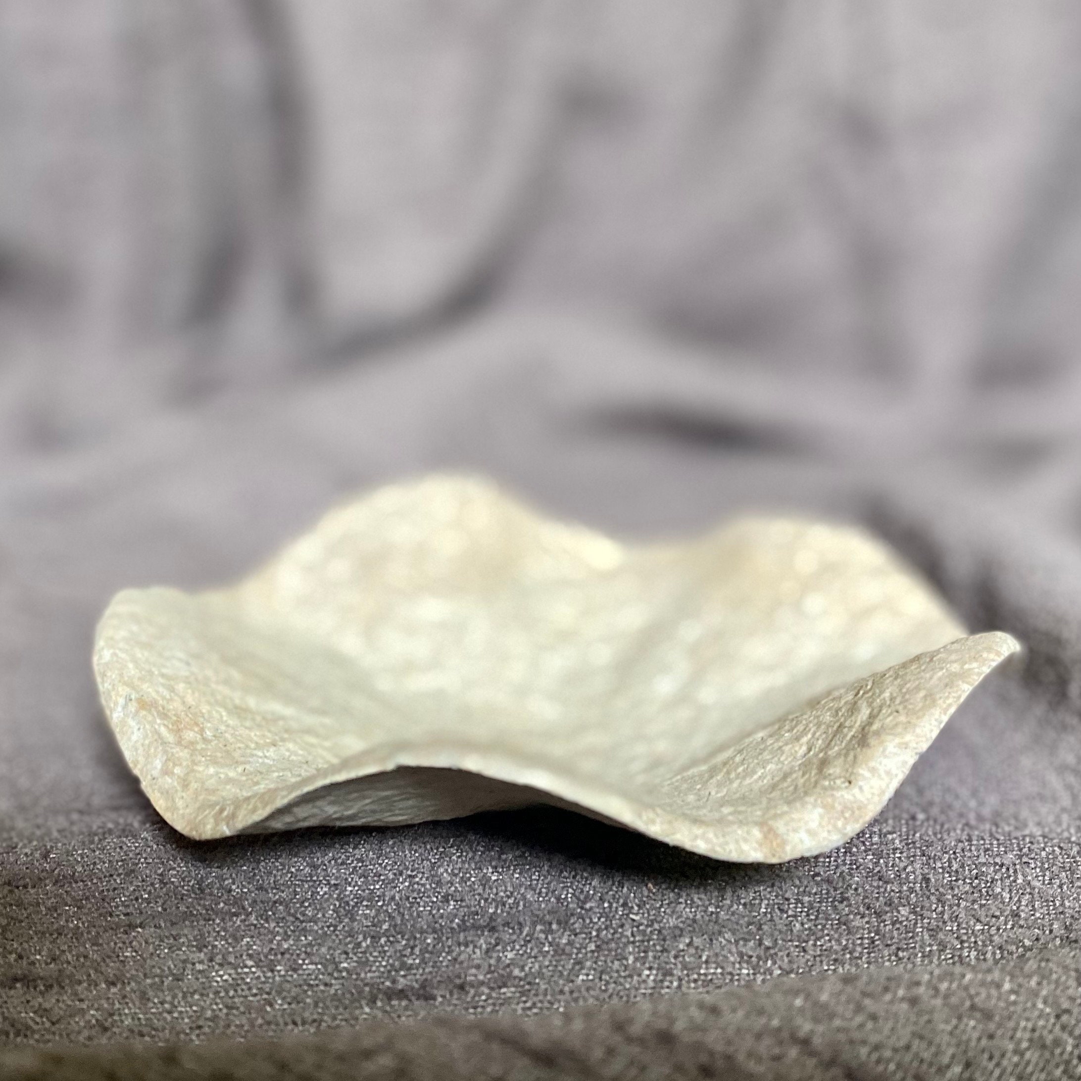Stone Wave Paper Pulp Paper Mache Dish or Catch-all - Etsy
