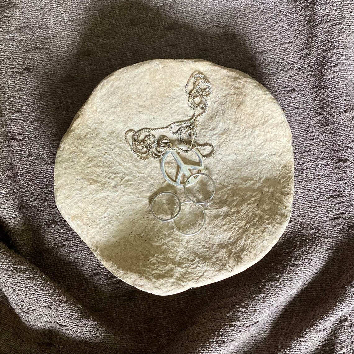 Stone Wave Paper Pulp Paper Mache Dish or Catch-all - Etsy