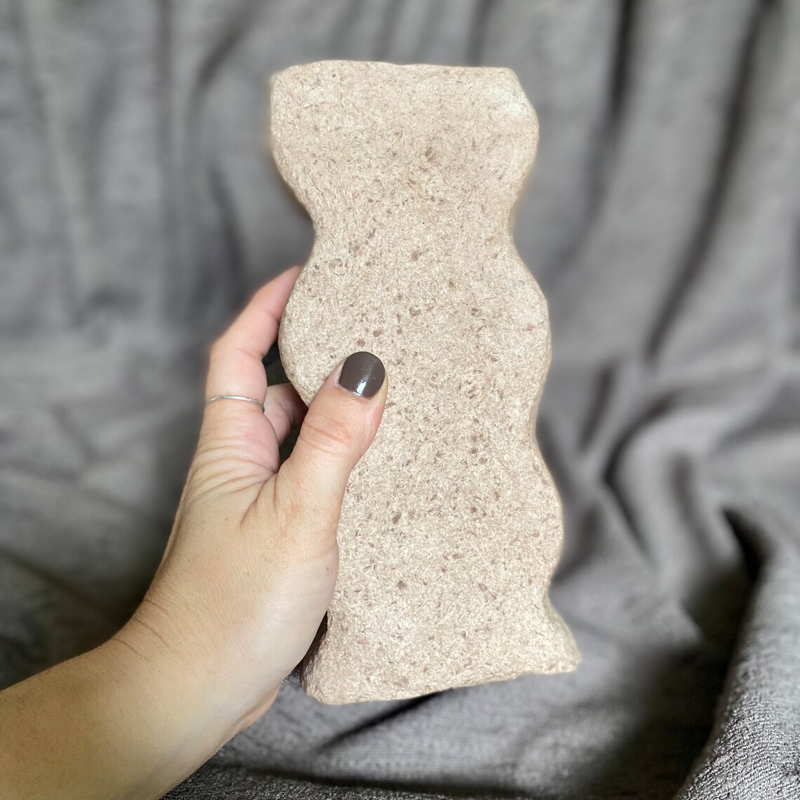 Stone Wave Paper Pulp Paper Mache Vase - Etsy