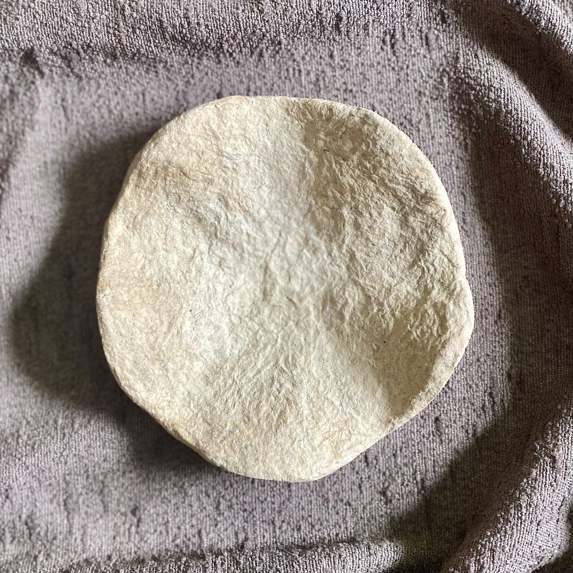 Stone Wave Paper Pulp Paper Mache Dish or Catch-all - Etsy