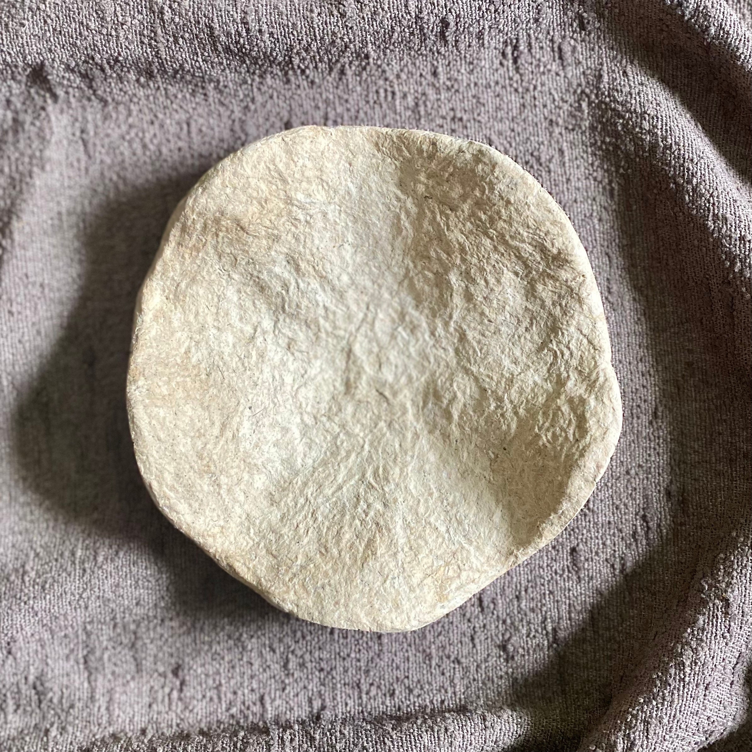 Stone Wave Paper Pulp Paper Mache Dish or Catch-all - Etsy