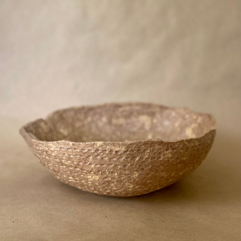 The Artifact Paper Pulp Paper Mache Oversized Bowl - Etsy