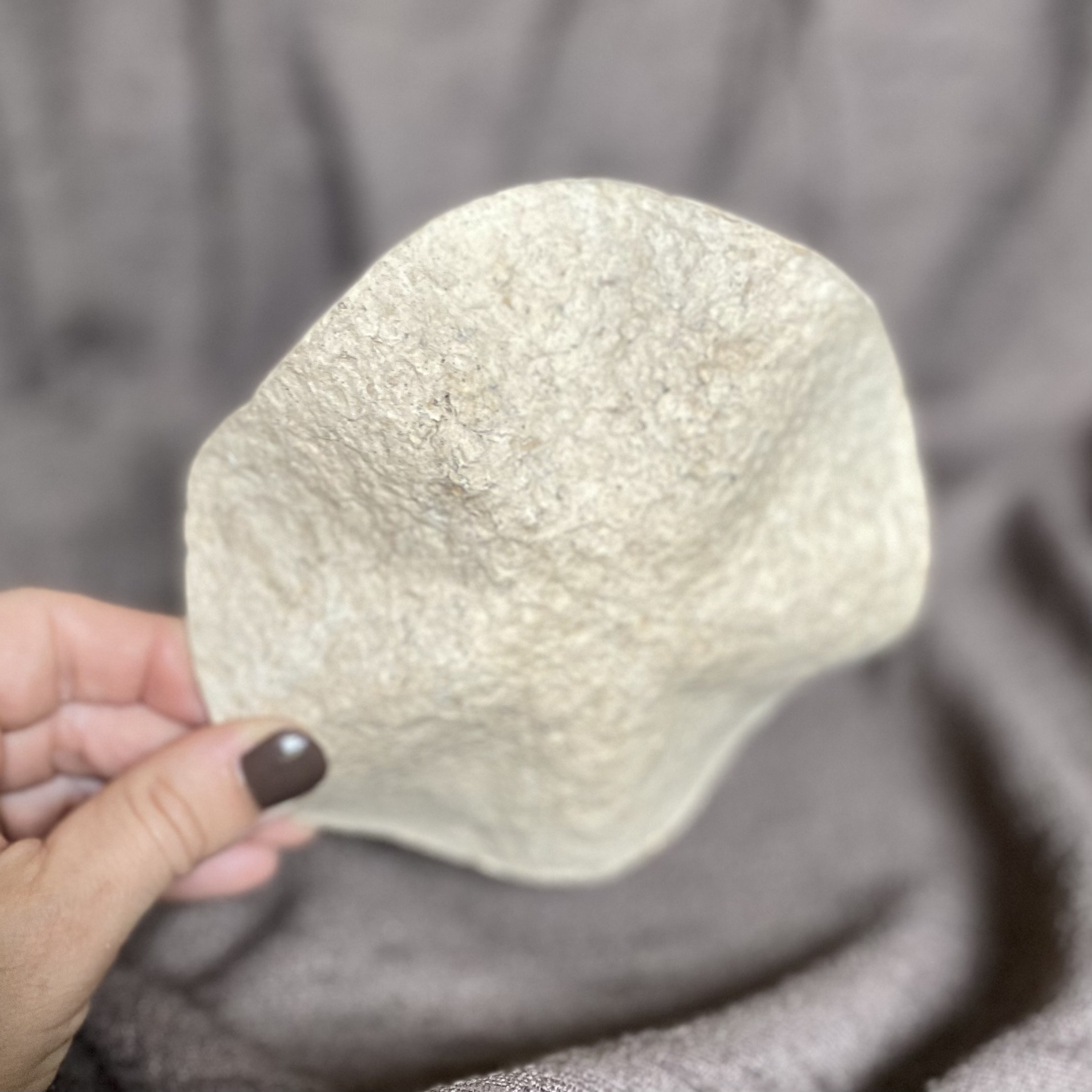 Stone Wave Paper Pulp Paper Mache Dish or Catch-all - Etsy