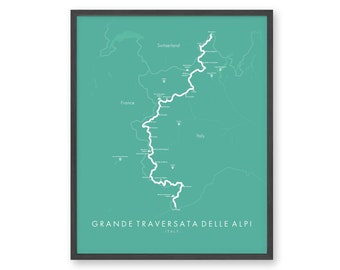 GR10 and GR11 Map GR10 and GR 11 Trail Map GR10 and GR 11 - Etsy Ireland