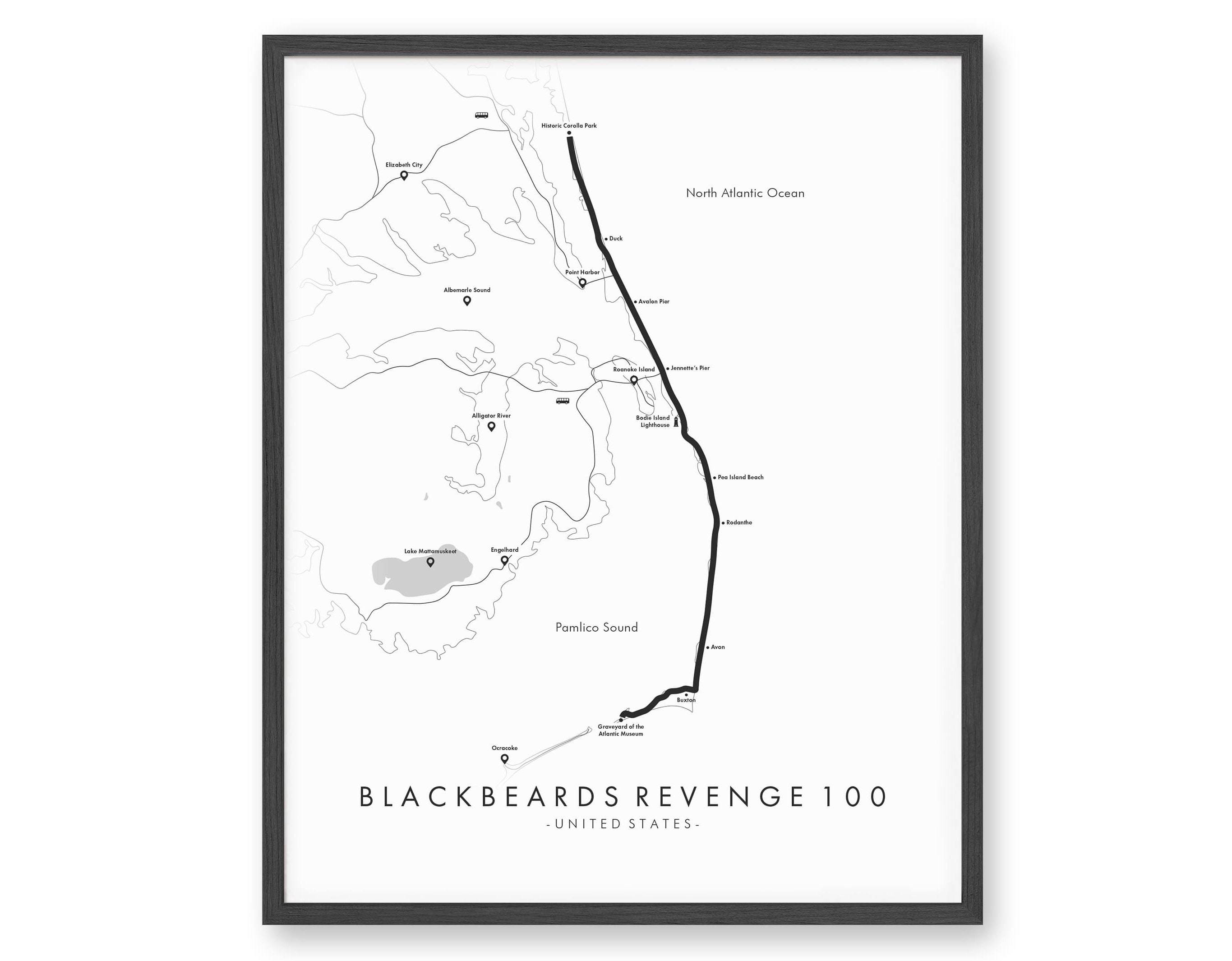 Blackbeard's Revenge Trail Map Blackbeard's Revenge - Etsy