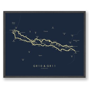 GR10 and GR11 Map | GR10 and GR 11 Trail Map | GR10 and GR 11 Loop ...