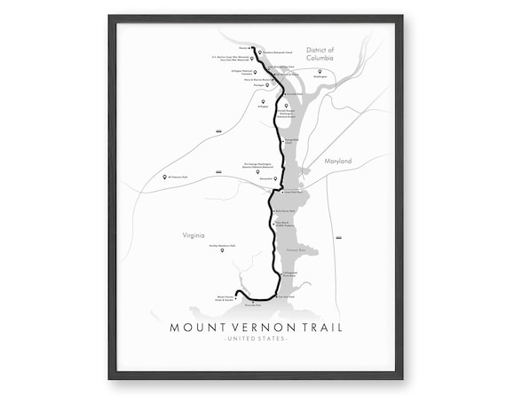 Mapa De Mount Vernon, George Washington Everything You Need To Know To