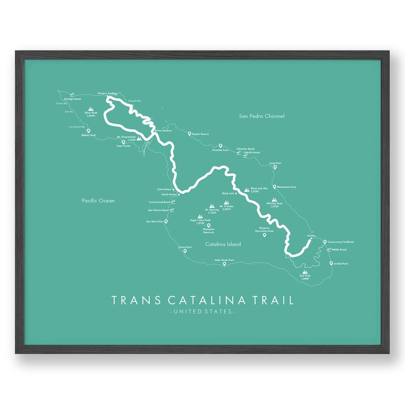 Catalina Avalon Poster - Etsy UK