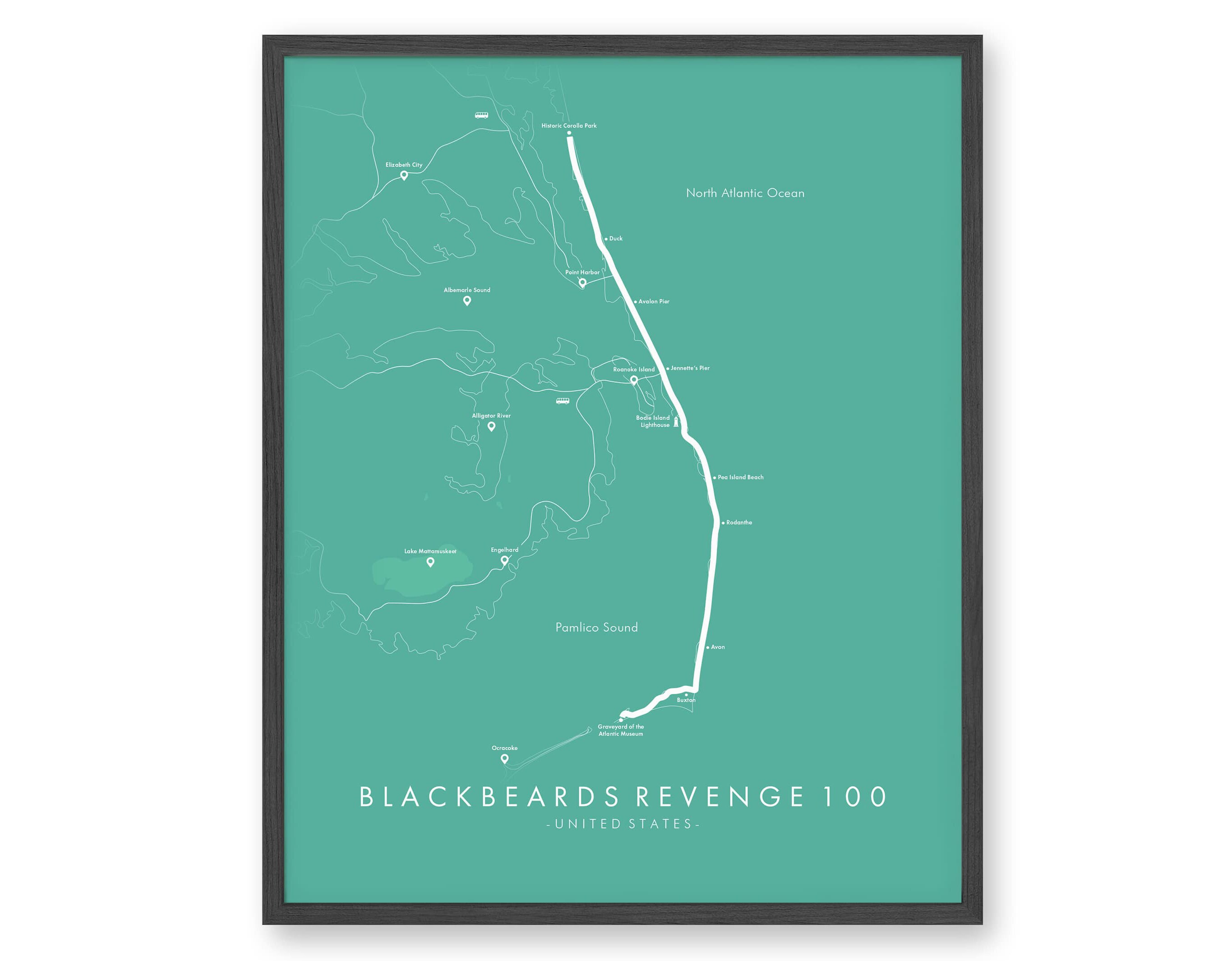 Blackbeard's Revenge Trail Map Blackbeard's Revenge - Etsy Australia