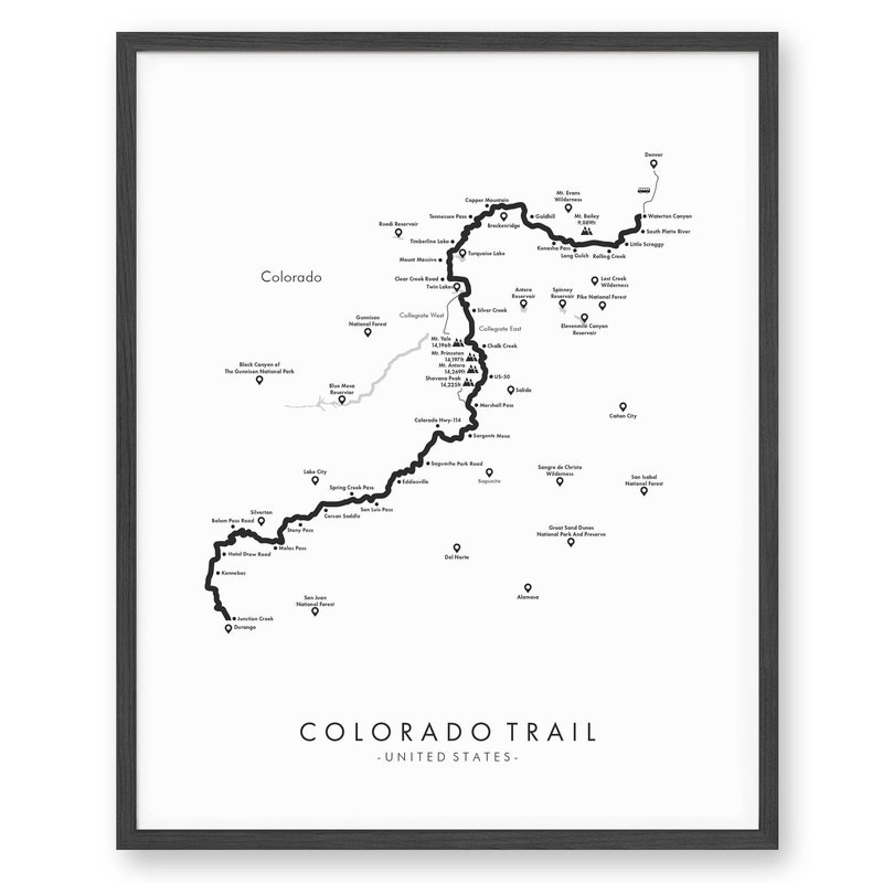 Colorado Poster - Etsy