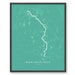 Mantario Trail Map Mantario Hiking Trail Map Whiteshell - Etsy Canada