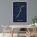 Pinhoti Trail Map Pinhoti Trail Poster National Recreation Trail Poster ...