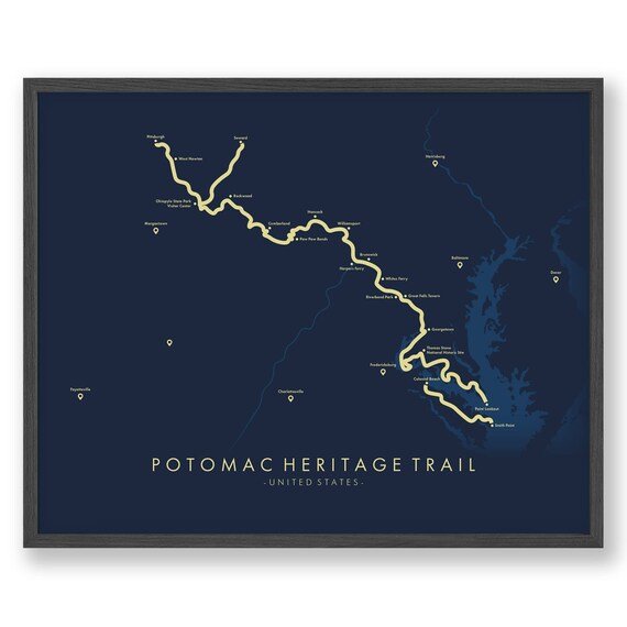 Potomac River Trail Map