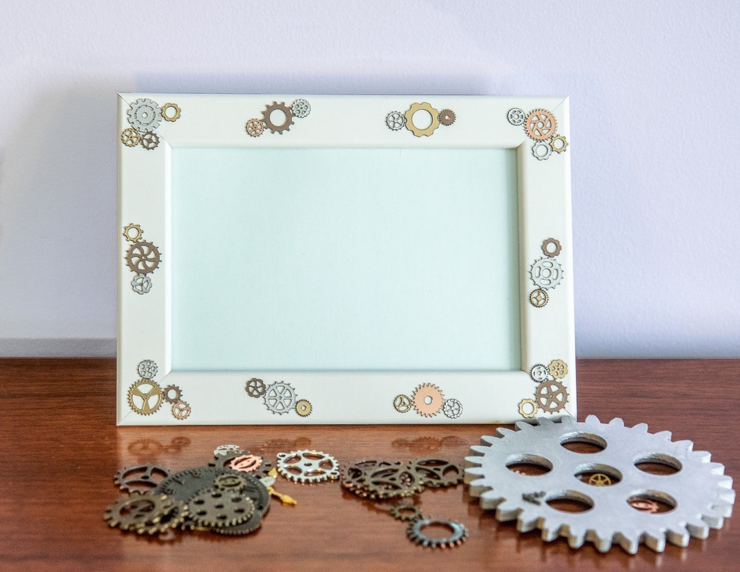 Steampunk Photo Frame - Etsy
