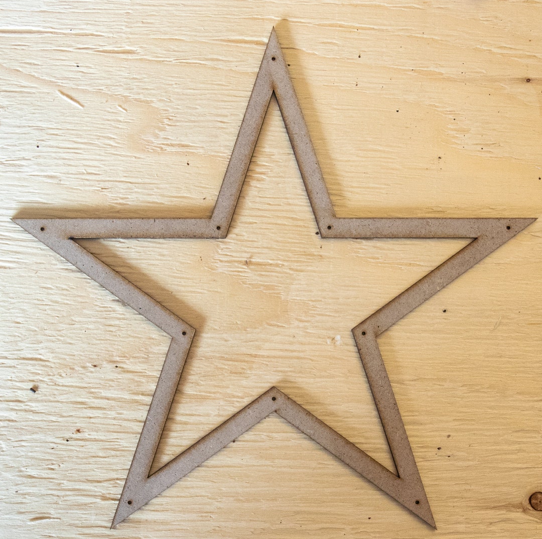 Star-shaped Stained Glass Layout Frames - Etsy