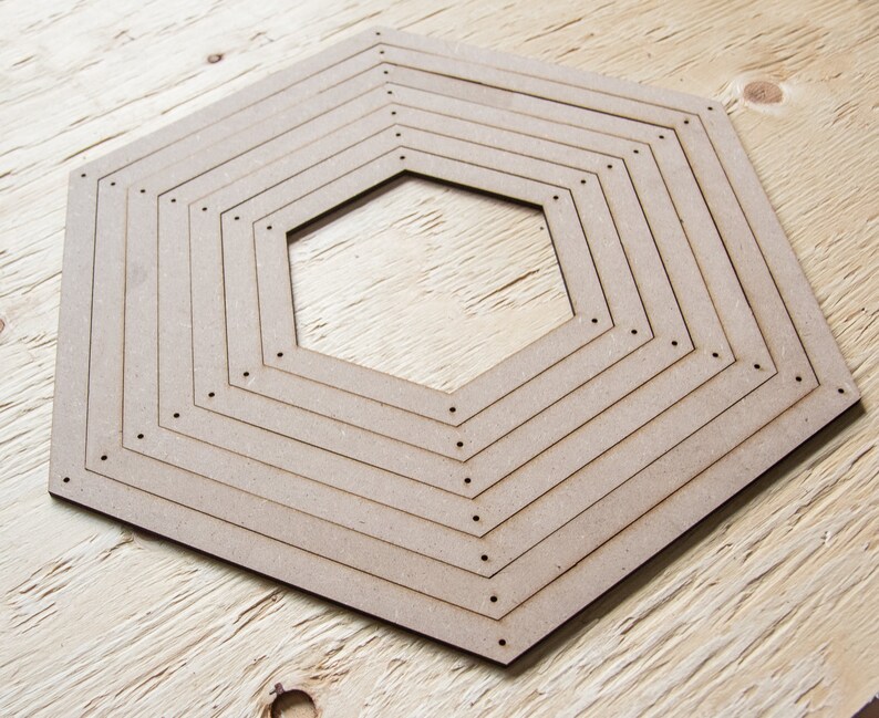 Hexagonal Layout Frames - Etsy