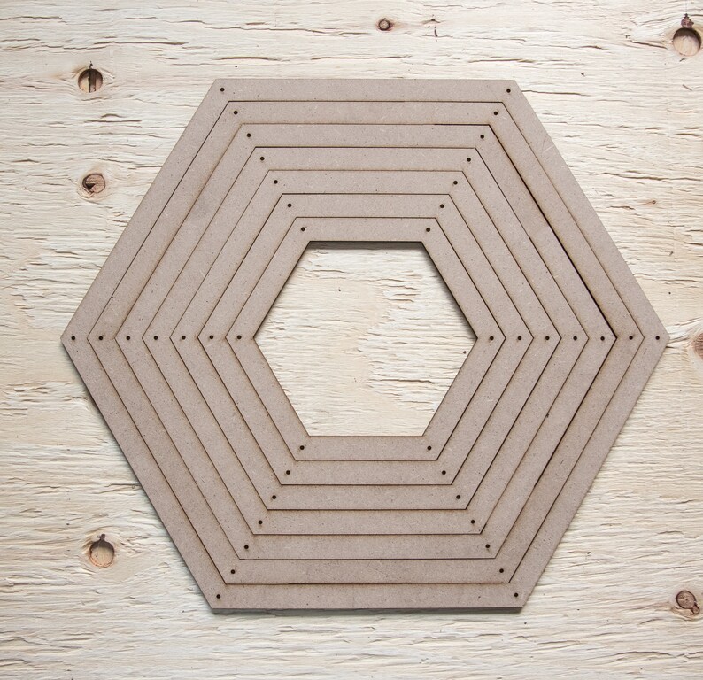 Hexagonal Layout Frames - Etsy