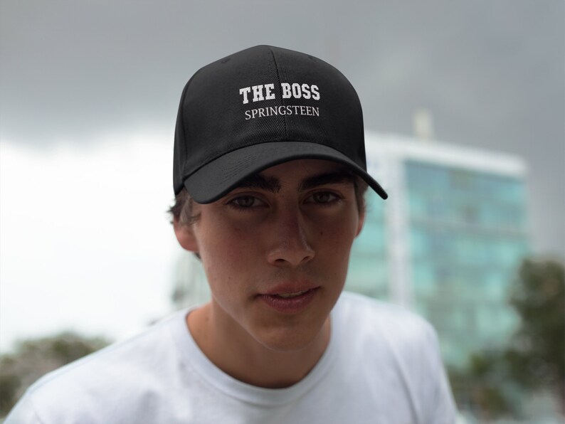 The Boss Baseball Cap for Music Fan Baseball Cap for Him Fan - Etsy
