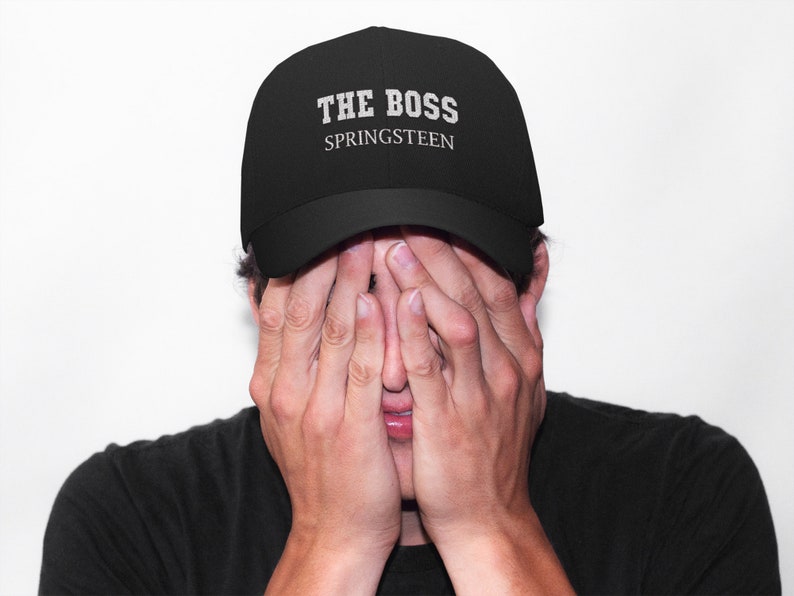 The Boss Baseball Cap for Music Fan Baseball Cap for Him Fan - Etsy