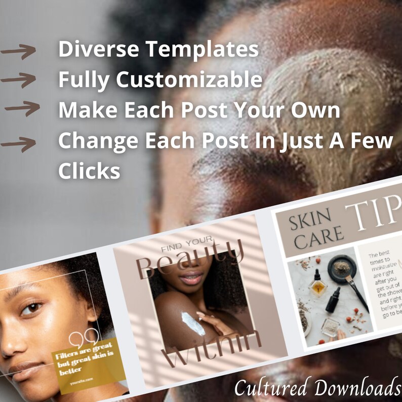 30 Esthetician Posts| Facial Posts| Skin Care Post Templates, Beauty ...