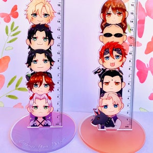 FF7 | Final Fantasy 7 | Clear Acrylic Ruler Standees - Etsy