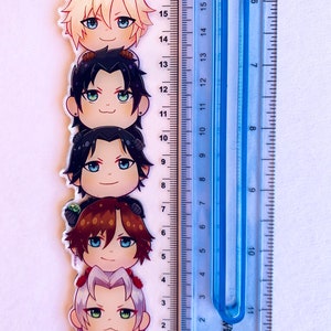 FF7 | Final Fantasy 7 | Clear Acrylic Ruler Standees - Etsy