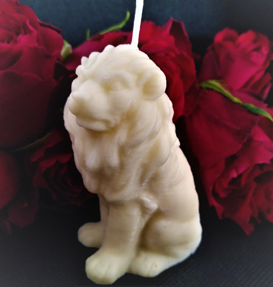 Lion Candle - Etsy
