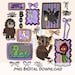 Creepy Cryptid | Girly Halloween | PNG - Etsy