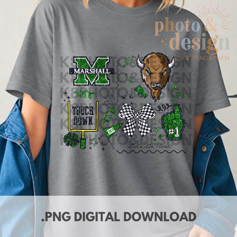 Herd School Spirit | Football | PNG - Etsy