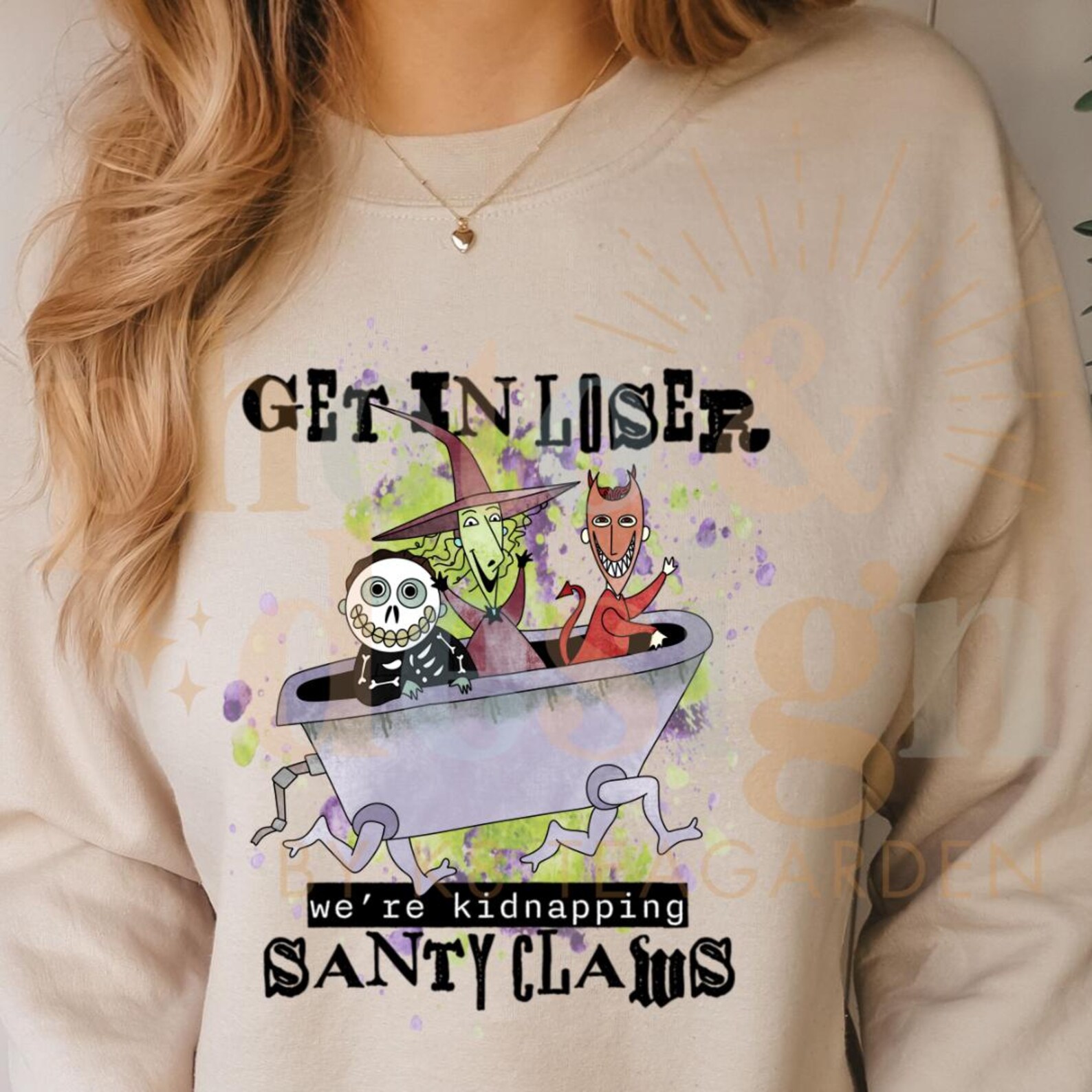 Kidnapping Santy Claws | PNG DIGITAL DOWNLOAD - Etsy