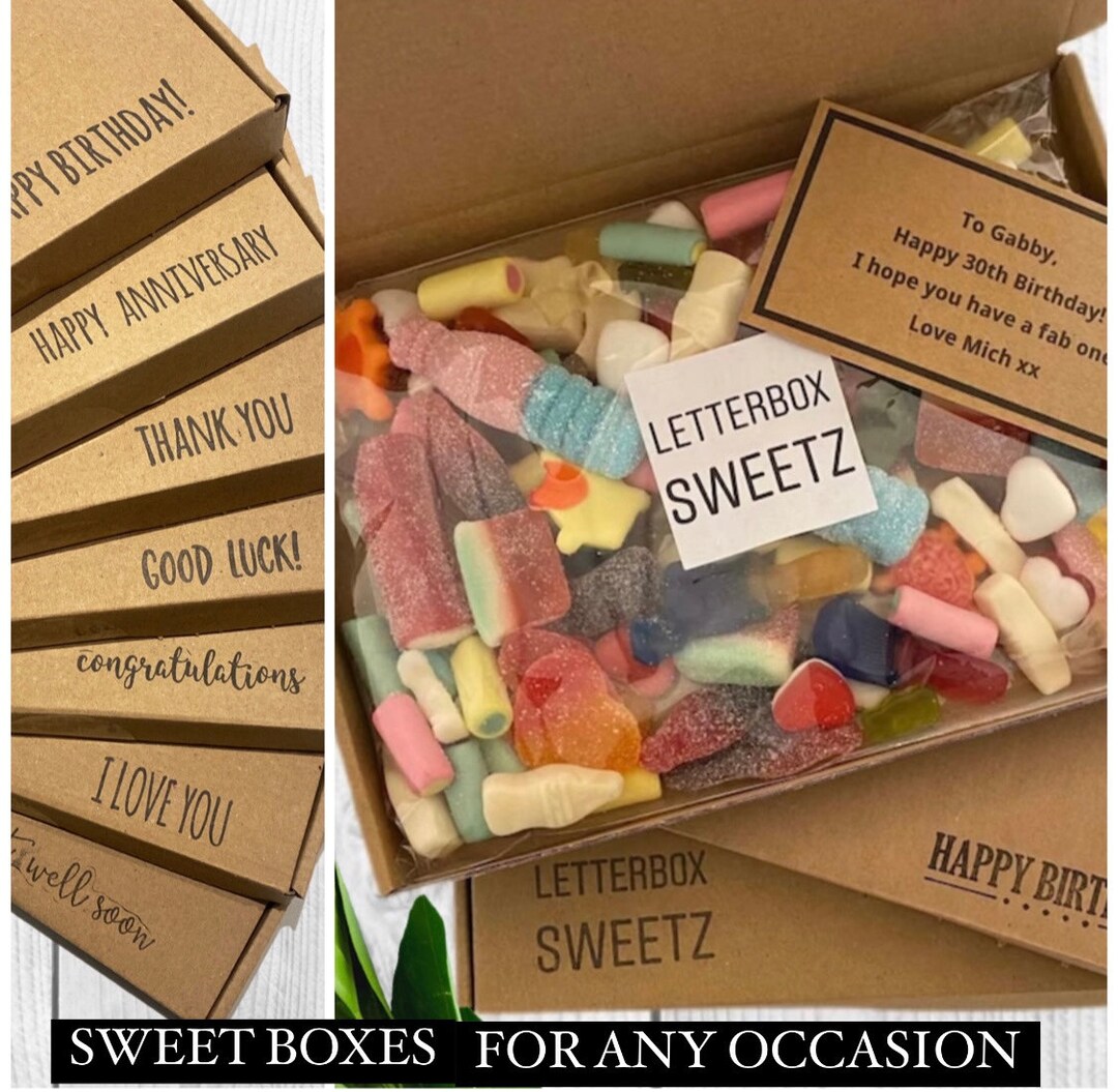 Sweet Gifts, Letterbox Sweets, Anniversary, Good Luck, Thank You ...