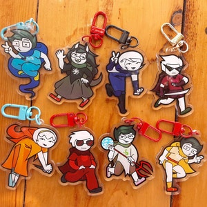 Homestuck Character Keychains - Etsy