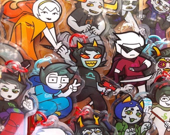 Homestuck Beta Kids Keychains - Etsy