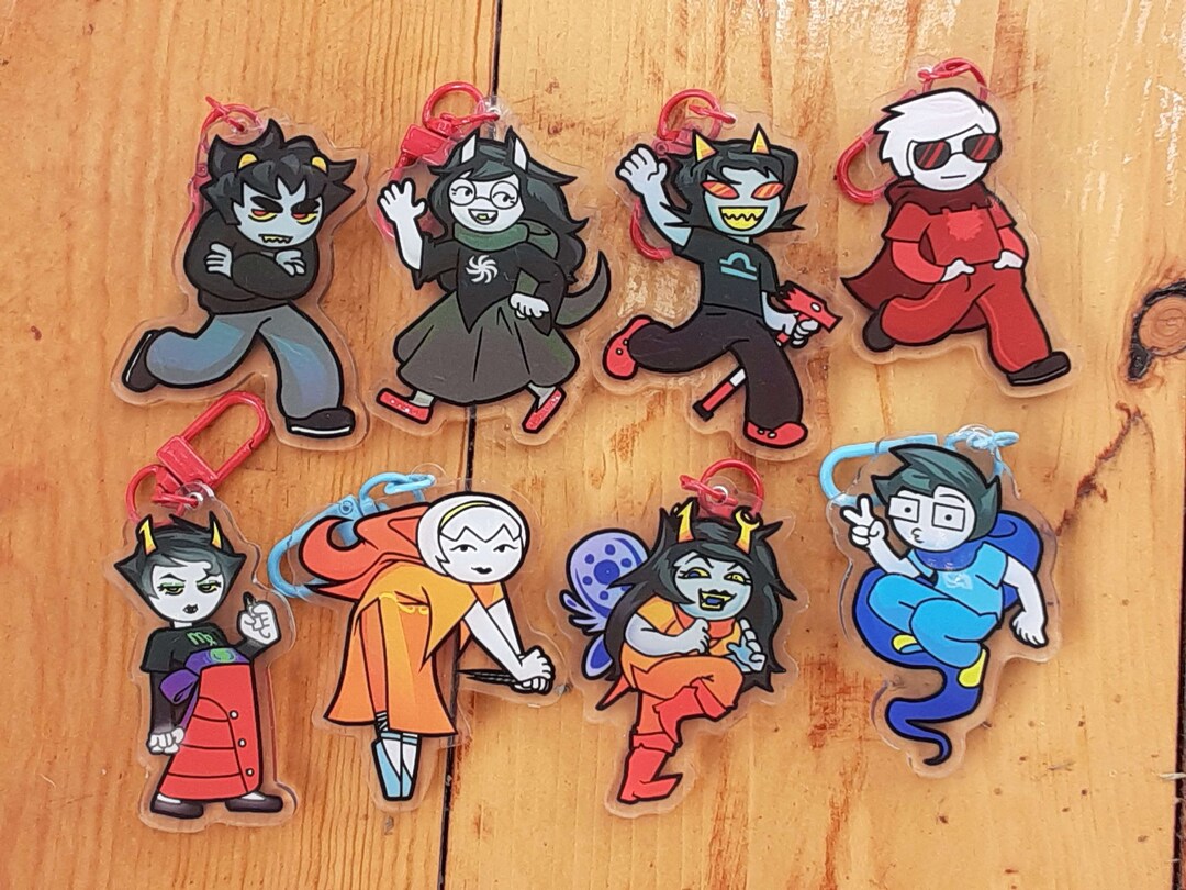 Homestuck Character Keychains - Etsy