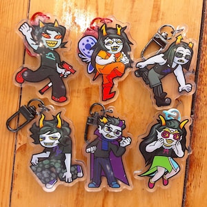 Homestuck Character Keychains - Etsy