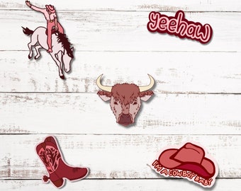 Gunslinger Sticker, Cowboy Sticker, Wild West Decal, Vintage Laptop ...