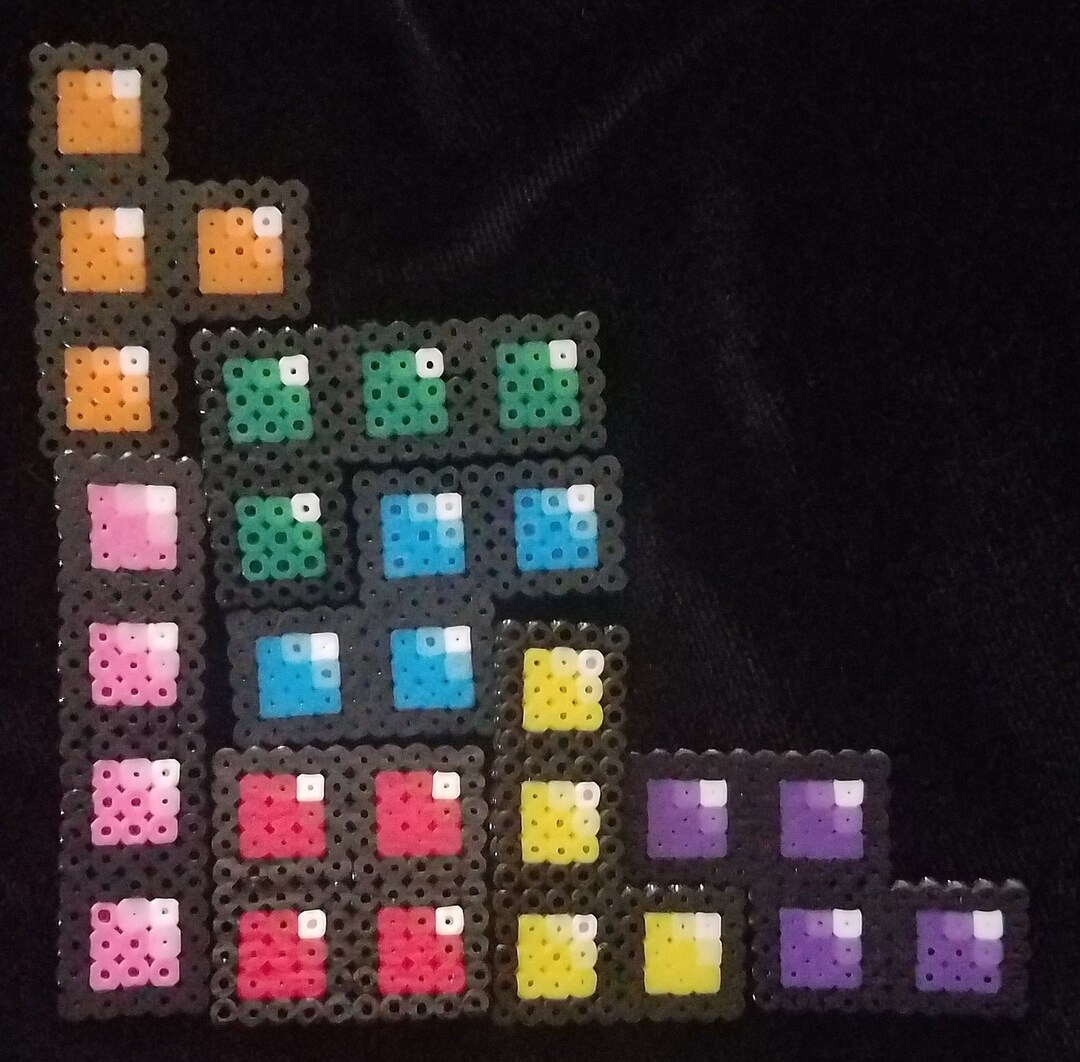 Tetris Magnet Set - Etsy
