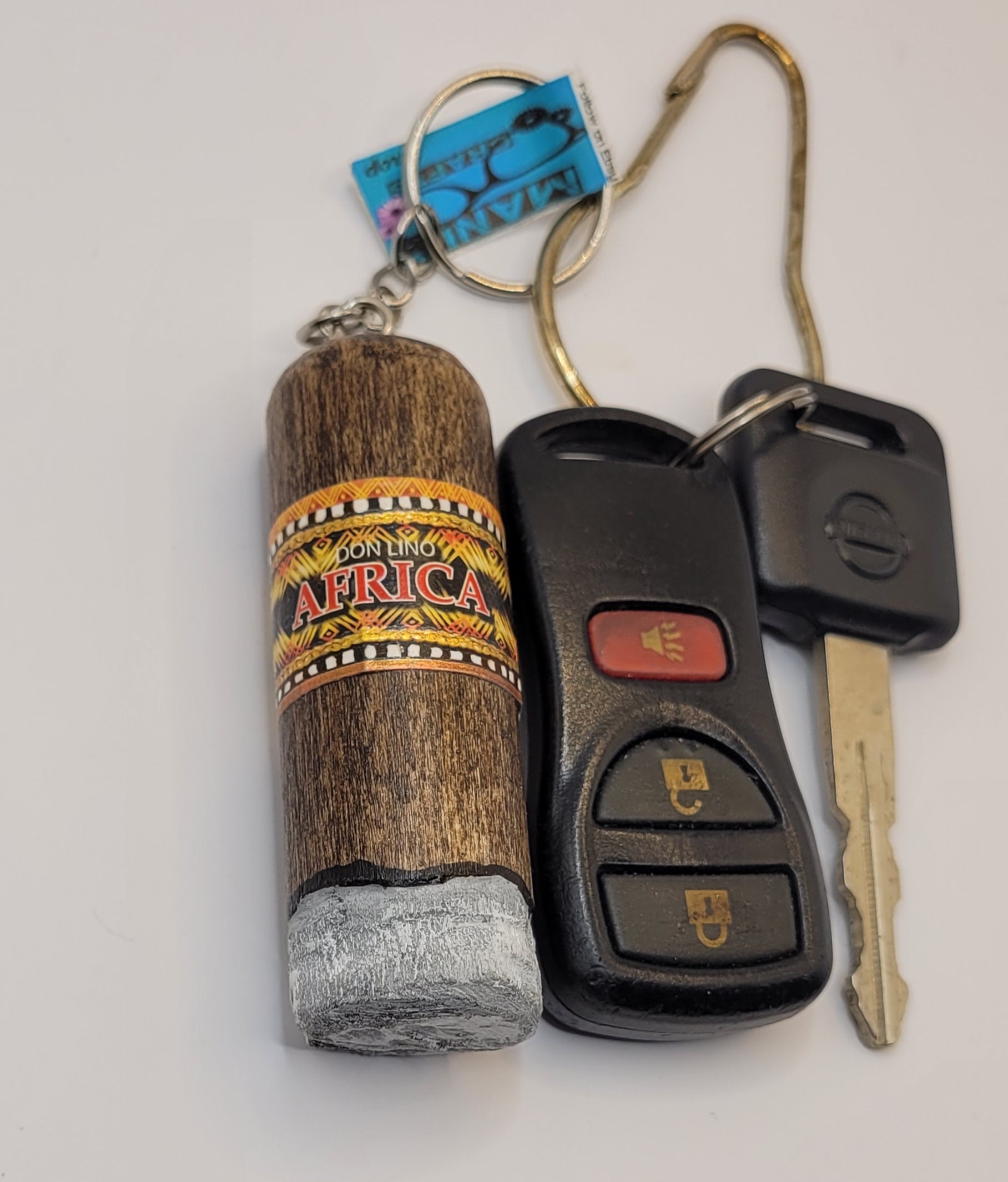 Realistic Wood Cigar Keychains Real Labels - Etsy