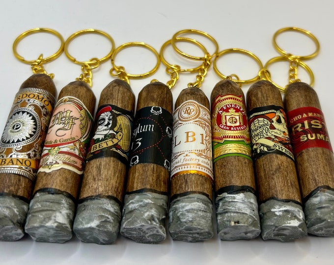 Realistic Mini Cigar / Cigarillo With Original Label Lightweight Solid ...