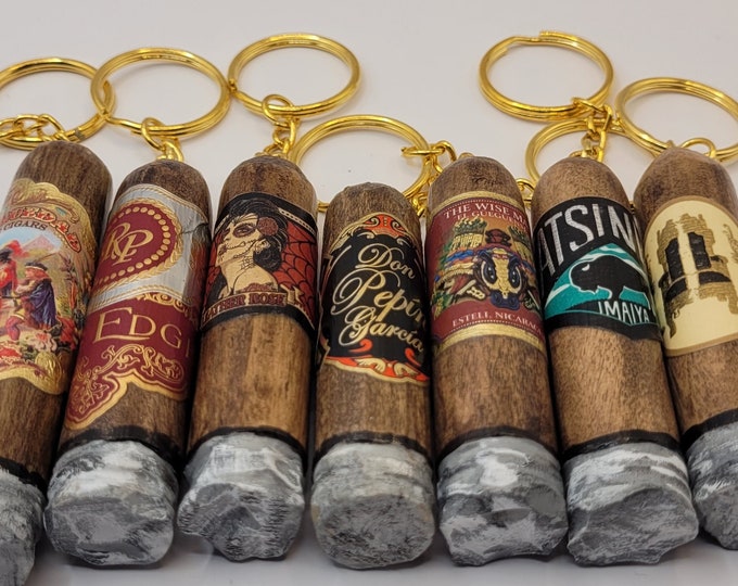 Cigar / Cigarillo Realistic Novelty Keychain - Etsy
