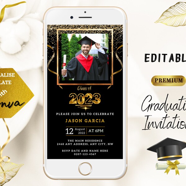 Edd Graduation Invitation - Etsy