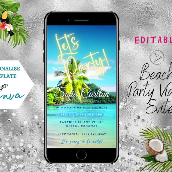 Beach Theme Party - Etsy