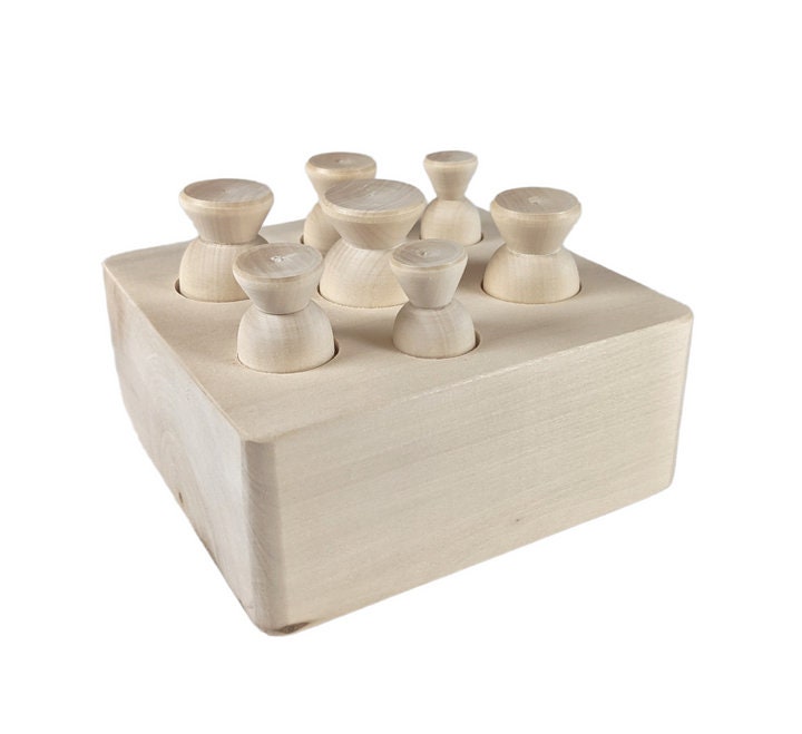 Wood Carrot Sorting Game Unfinished / DIY Kids Toddler Toy - Etsy