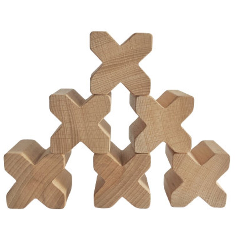 Wood Stacking Blocks - Etsy