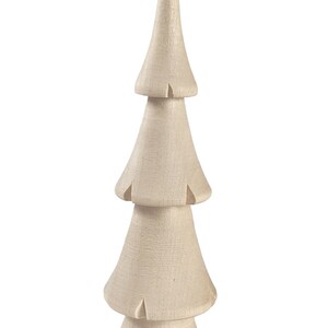 Unfinished Wood Tree Small (3.5") / Fir Tree Blank / Christmas Winter ...