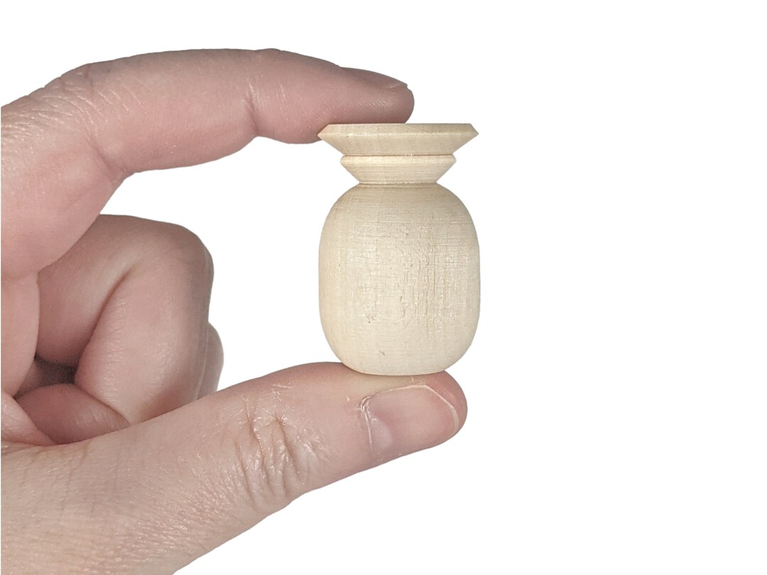 Mini Wood Pineapple X12 / Summer Fruit Paintable Craft Shape / DIY Toy ...