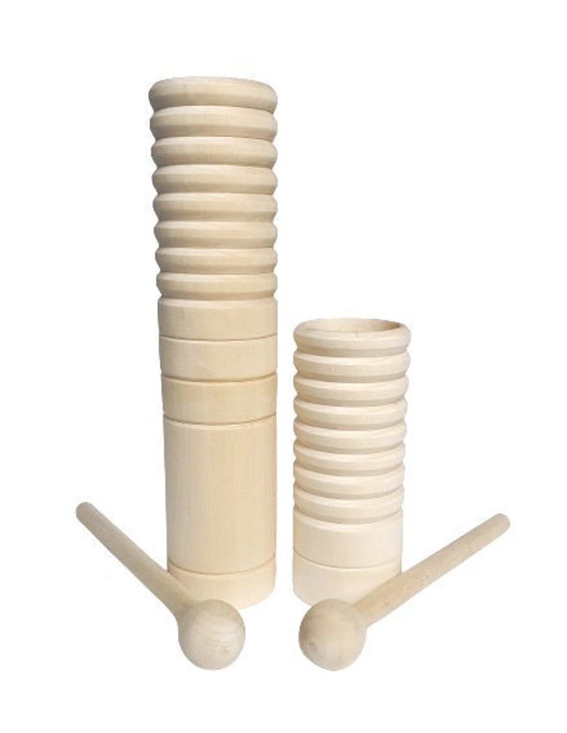 Wooden Percussion Guiro rasp W Stick and Rattle / Unfinished - Etsy