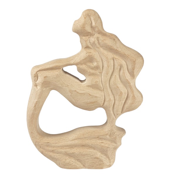 Carved Wood Mermaid - Etsy