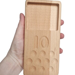 Wooden Number Trays (1-10) / Tracing Activity / Sorting Board / DIY ...