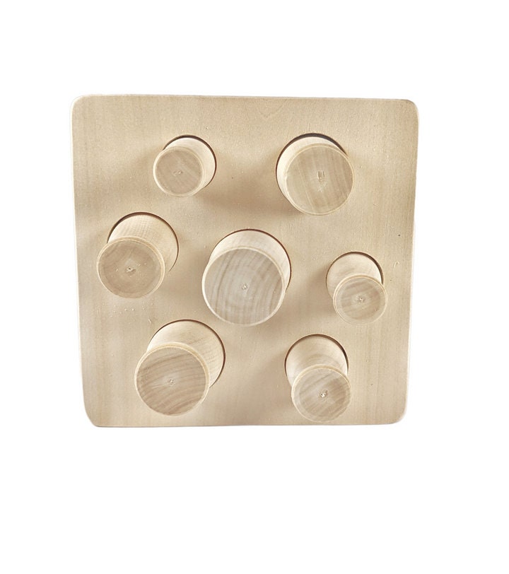 Wood Carrot Sorting Game Unfinished / DIY Kids Toddler Toy - Etsy